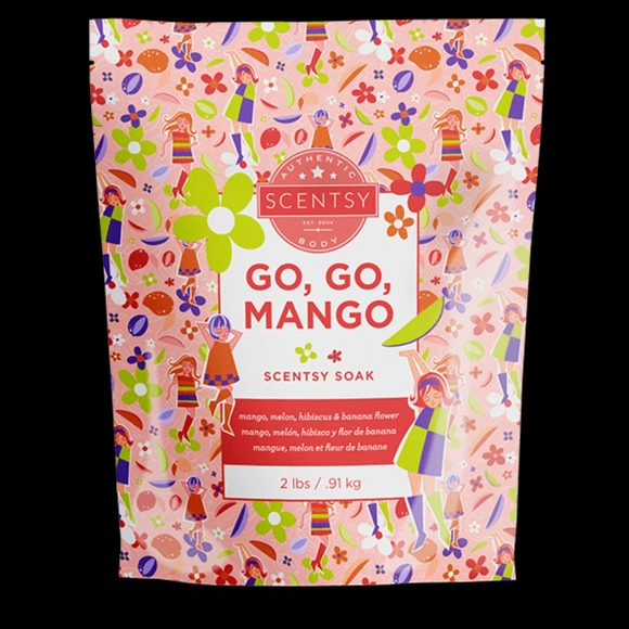 Scentsy | Bath & Body | New Scentsy Bath Soak Go Go Mango | Poshmark